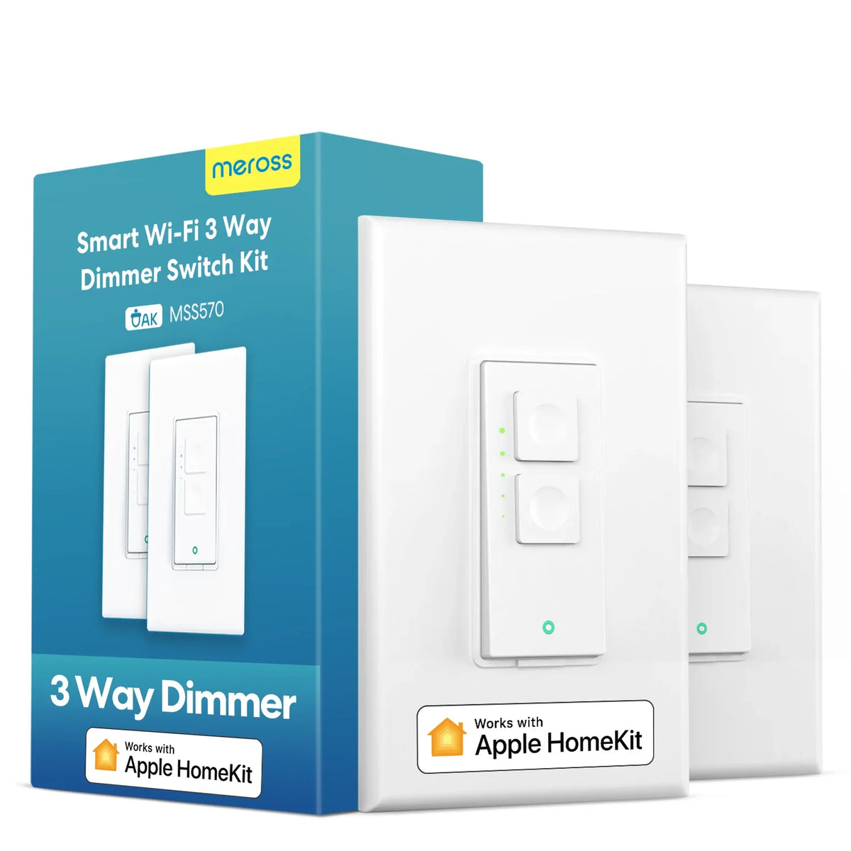 Meross HomeKit Smart LED Dimmer Switch 3-Way - WiFi Voice – Oz Marketplace