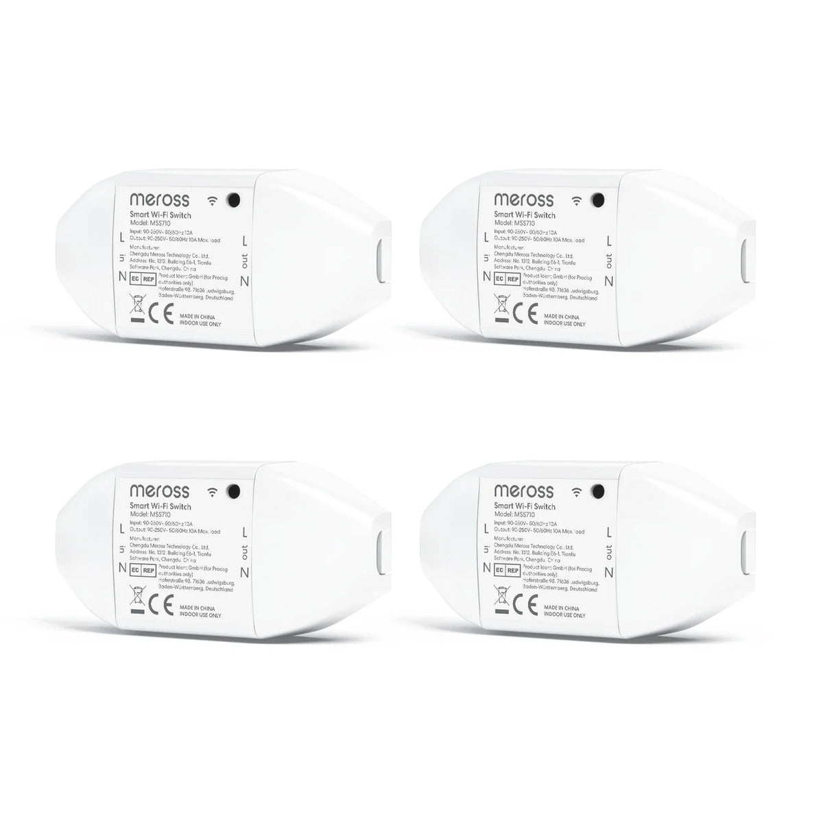 Meross Smart Light Switch Module 90-250V - WiFi Voice – Oz Marketplace