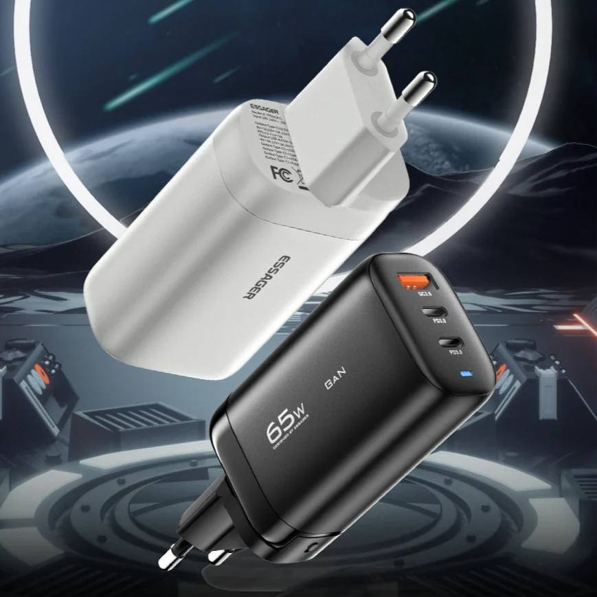 Essager 65W 3-Port GaN Fast Charging Socket - USB A / Type – Oz Marketplace